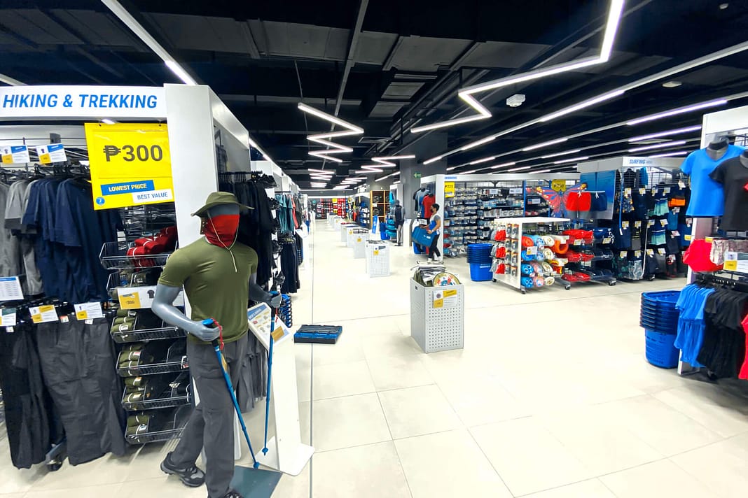 Decathlon opened its first store in the North