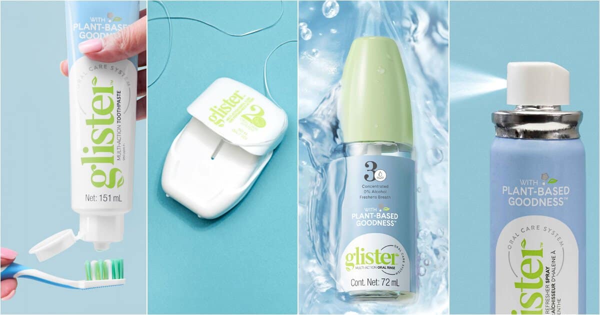 Have a healthy, happy smile with the new Glister oral care solution