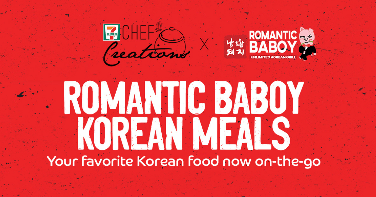 7-Eleven Chef Creations x Romantic Baboy's on-the-go Korean meals