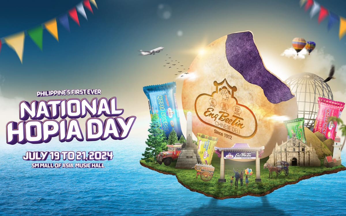 Eng Bee Tin is celebrating the country’s first-ever National Hopia Day!