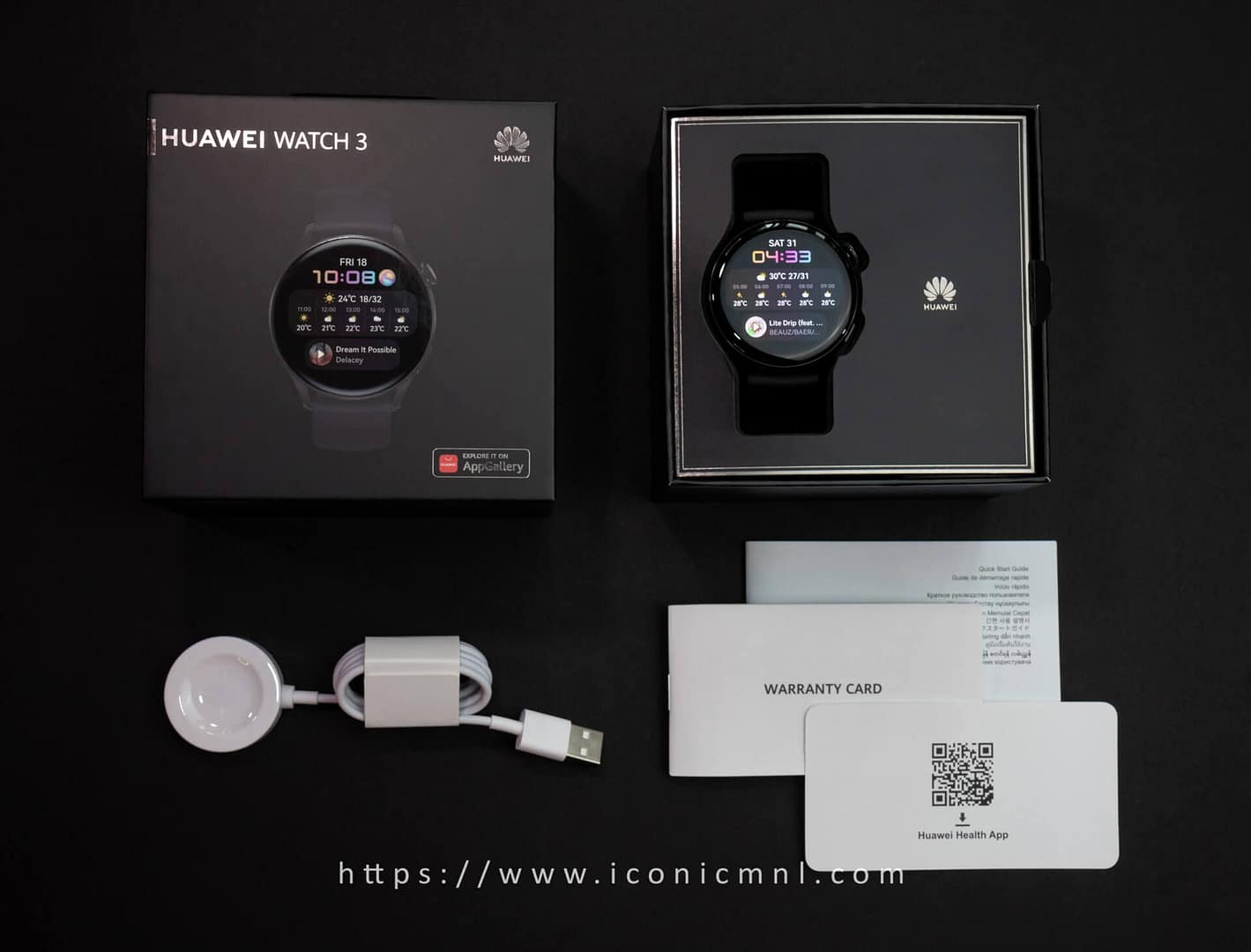 HUAWEI Watch 3 Unboxing and First Impressions
