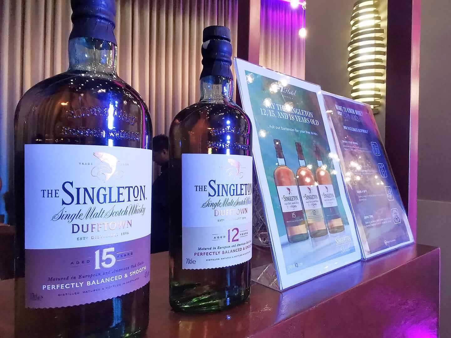 Singleton of Dufftown Now Available at F1 Hotel Manila's Canary Lounge