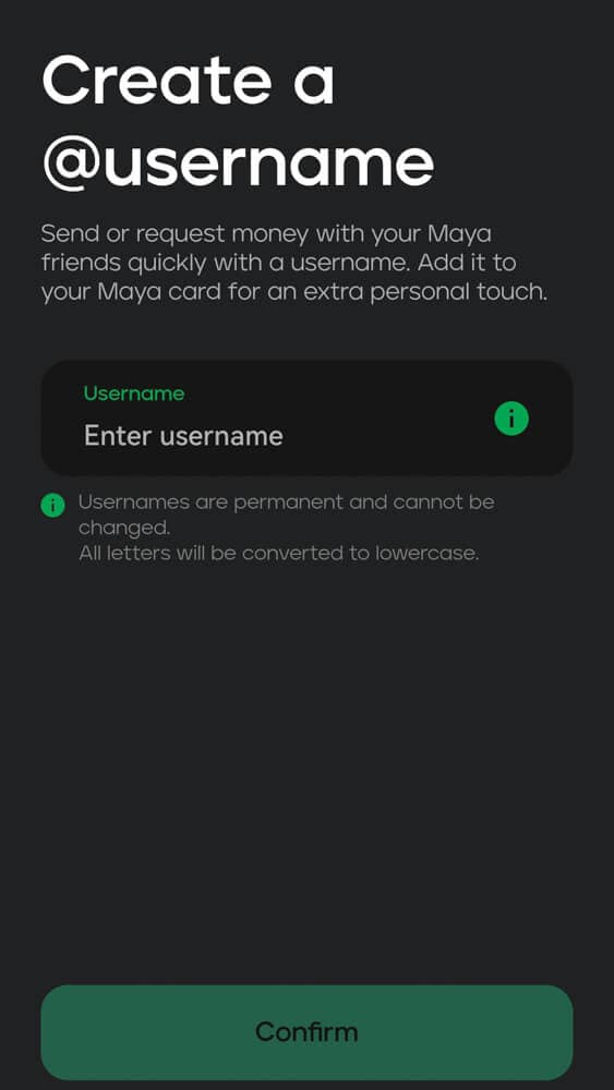 Simplify Money Transfers: How to Create your Username on Maya